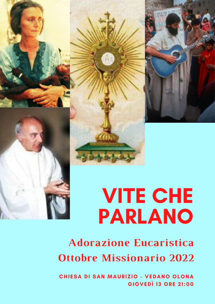 Fondazione Missio » Diocesi di Milano: Adorazione eucaristica missionaria